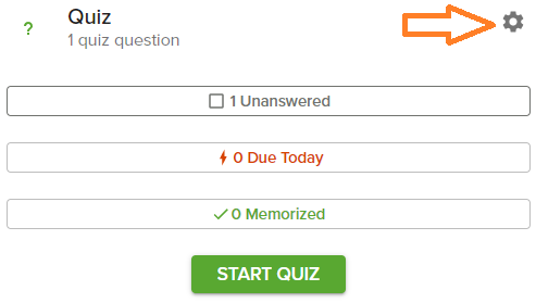 How can I prevent the quiz questions from popping up during the lesson ...