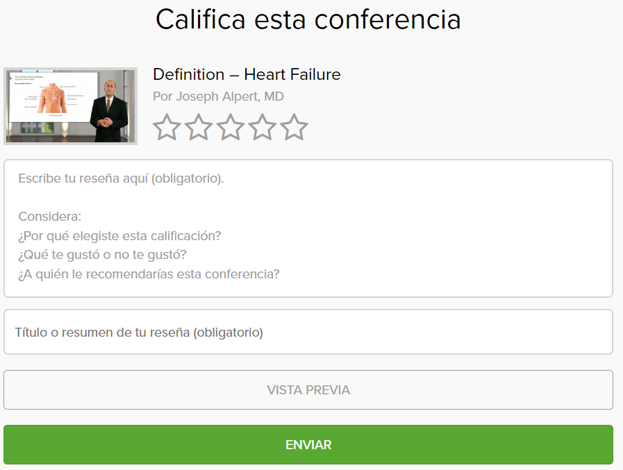 ¿Cómo puedo calificar un curso? – Lecturio Medicina
